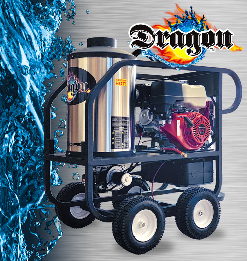 Dragon Hot Water Pressure Washers by PSI (Pressure Systems Innovations)